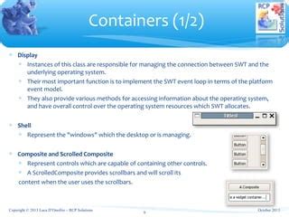 Eclipse Training Swt Jface Ppt