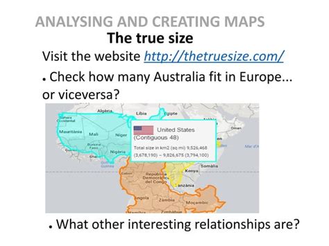 Analysing And Creating Maps Ppt