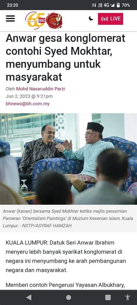 WARTAWAN RASMI LAMAN REFORMASI CONTOHI SYED MOKHTAR