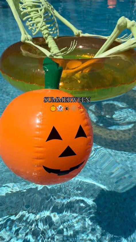 Summer Ween🕸️🕷️👻🎃🍁 In 2024 Summer Pool Party Pool Party Halloween Party