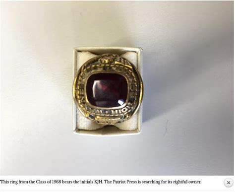 What Is So Special About This Wayne High School Class Ring Wayne Nj Patch