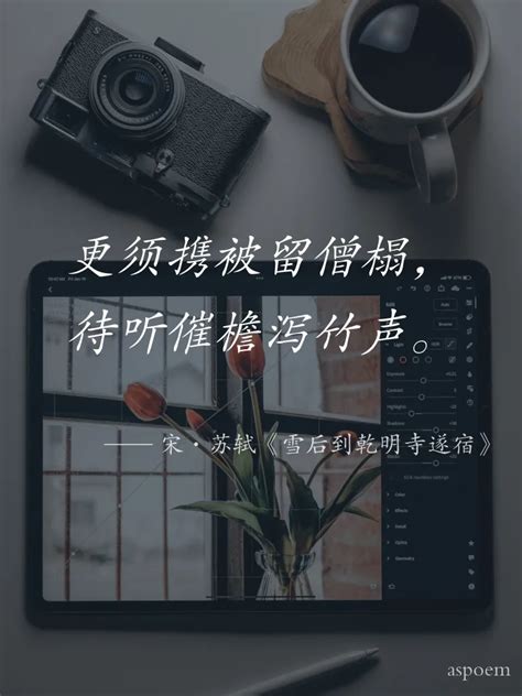 雪后到乾明寺遂宿 宋苏轼 拼音注解译文 白话文 现代化诗词学习网站