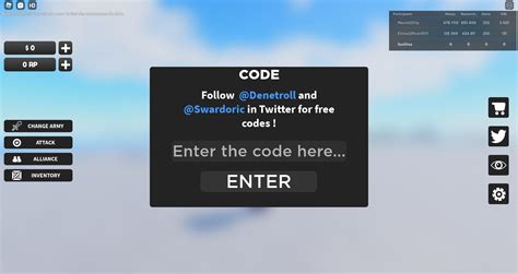 Code Noob Army Tycoon Roblox 2021 Liste Breakflip