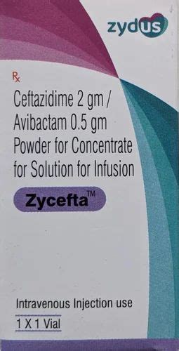 Inj Ceftazidime 2gm Avibactum 05gm 125 Mg At Best Price In Hisar Id