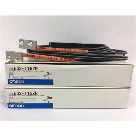 Cxc1pc Omron E32 T15zr Fiber Optic Sensor E32t15zr New In Box Free