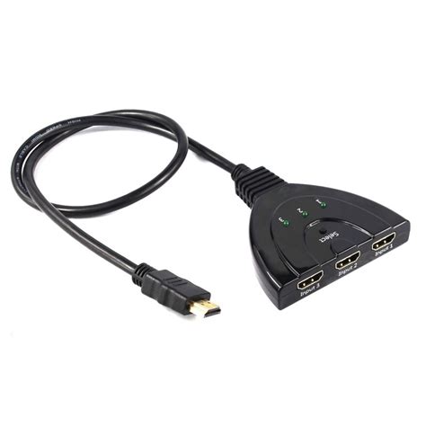 02901 Selector Hdmi 3 Intrari Hdmi Mama Full Hd Hd28b
