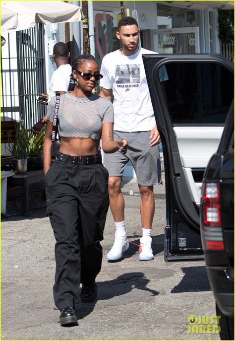 Photo Kendall Jenner And Ben Simmons Couple Up At Weho Cafe 02 Photo