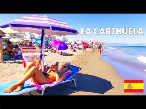 Spanish Beach Walk La Carihuela Torremolinos Spain Beaches K YouTube