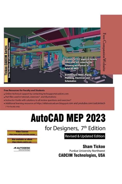 AutoCAD MEP 2023 For Designers 7th Edition Ebook Sham Tickoo