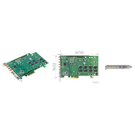 SC5A0N6 Hybrid PCIe 6 Ch 1080P30 SDI DVI Video Capture Card With Hardware Encoder Things