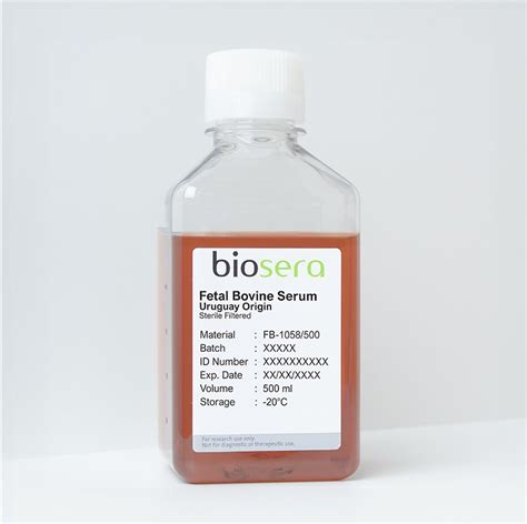 Fetal Bovine Serum Fbs Uruguay Biosera