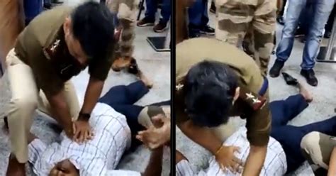 Viral Video एयरपोर्ट पर Cisf अधिकारियों ने Cpr देकर बचाई शख्स की जान