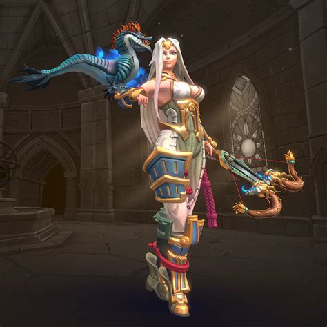 Dragoncaller Cassie Collection Official Paladins Wiki