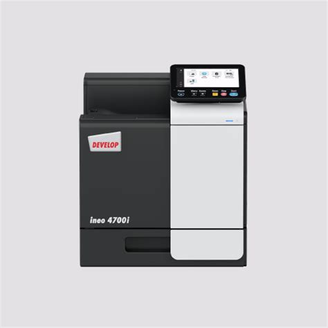 Develop Ineo 4700i Stm Expertos En Integrar La Mejor Tecnología