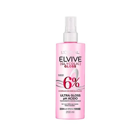 Tratamiento Capilar Elvive200ml Spray Glycolic Gloss