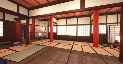 Modular Japanese Interior Pack 3d Historic Unity Asset Store