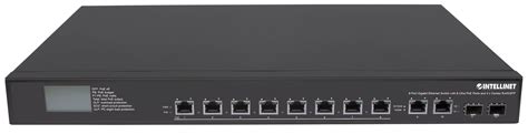Intellinet 8 Port Gigabit Ethernet Ultra Poe Switch With 4 Uplink Port Firefold