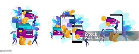 암호화폐에서 일하는 사람 분석가 및 관리자와 함께 하는 암호화폐 및 블록체인 구성 Html에 대한 스톡 벡터 아트 및 기타 이미지 Html 개념 개발 Istock