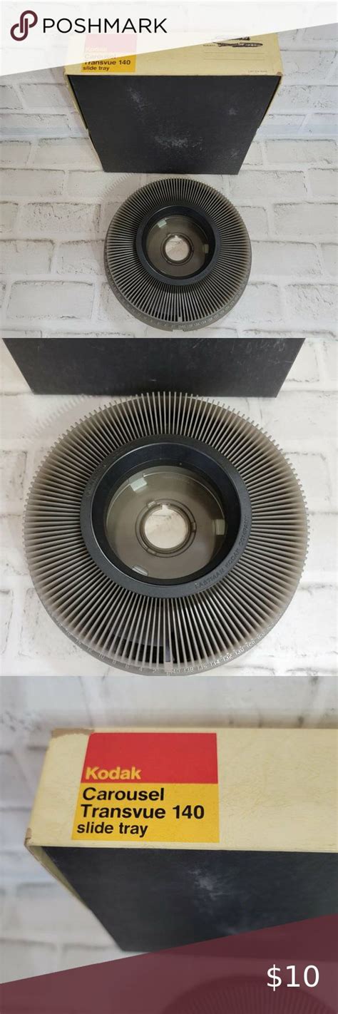 Kodak Carousel Transvue 140 Slide Tray Kodak Style Graphic Card