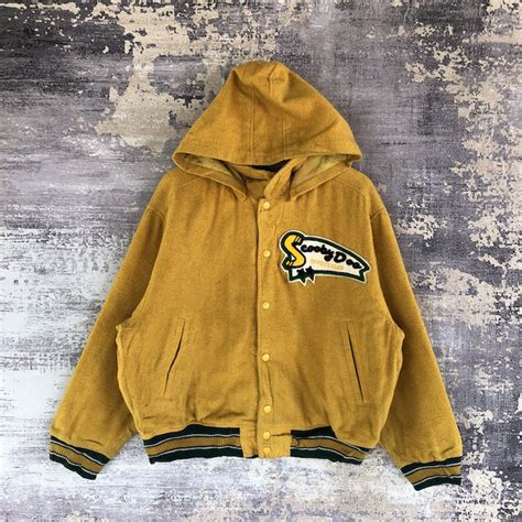 Vintage Scooby Doo Baseball Jacket Hoodie Big John Varsity Jacket Grailed