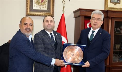 İnşaat Mühendisleri Odasından NTOya Hayırlı Olsun ziyareti MyGaziantep