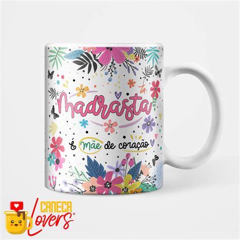 Caneca Familia Madrasta Caneca Lovers