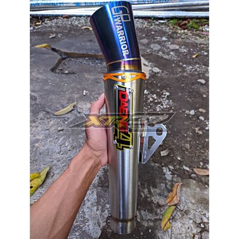Jual Canister Conical Daeng Sai4 Exhaust Pipe For All Motorcycle In51mm