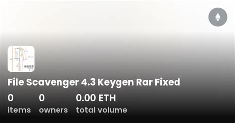 File Scavenger 4 3 Keygen Rar Fixed Collection Opensea