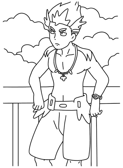 Kiawe Pokemon Color Page Free Printable Coloring Pages