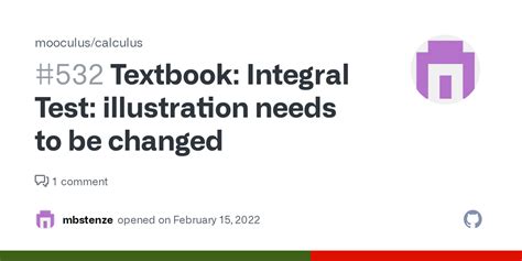 Textbook Integral Test Illustration Needs To Be Changed Issue Mooculus Calculus GitHub
