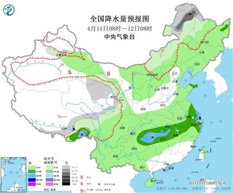 南方阴雨持续，北方雨雪降温！多！穿！点！