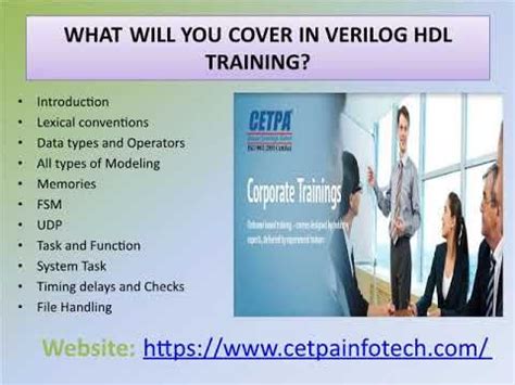 Career Scope After Successfully Completing Verilog HDL Training Train