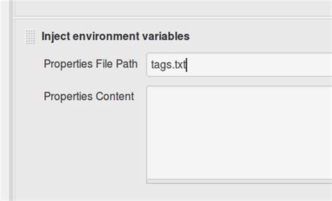 Bash Jenkins Git Publisher Tag Not Detecting Environment Variables Stack Overflow