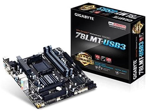 Gigabyte Am3 Amd Ddr3 1333 760g Hdmi Usb 30 Micro Atx Motherboard Ga