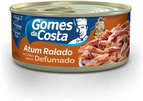 Atum Ralado Em Óleo Defumado Gomes Da Costa 170g
