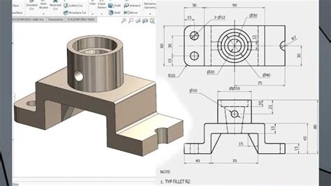 do 2d and 3d model design and cad drawing using solidworks and autocad
