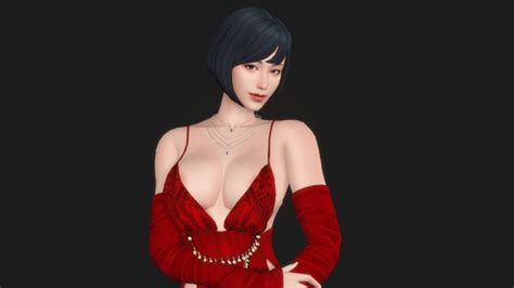 Red Dress The Sims 4 Sims Loverslab