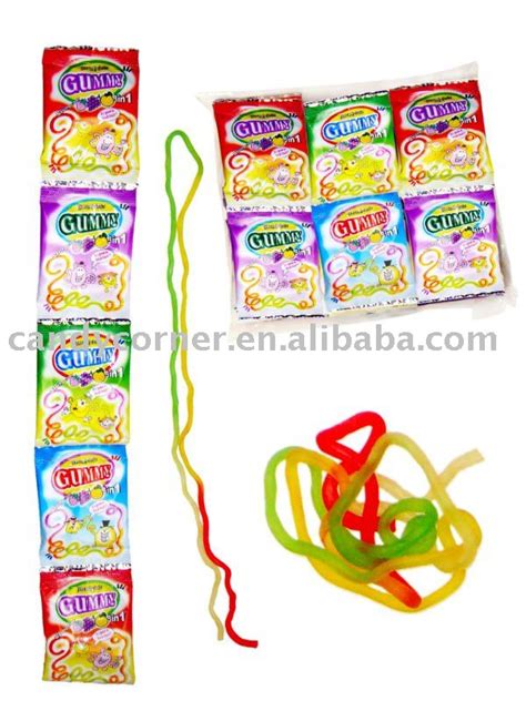 String Gummy Candy China Ewin Price Supplier 21food