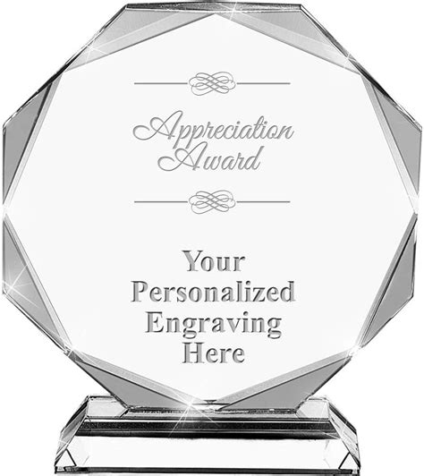 8 34 Appreciation Award Custom Engraved Ubuy India