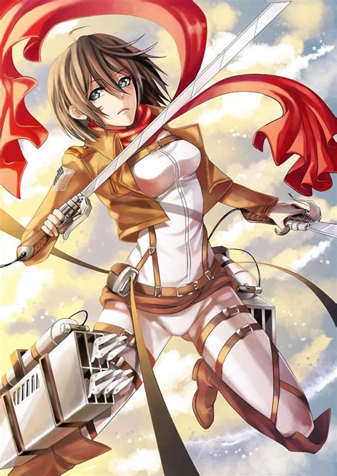 Mikasa Ackerman By Yoneyu On Deviantart Anime Attack On Titan