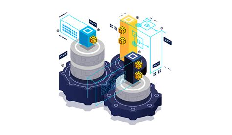 아이소메트릭 디자인 컨셉 가상 현실과 증강 현실 소프트웨어 개발 및 프로그래밍 빅 데이터 센터 정보 처리 데이터베이스의 계산 아이소메트릭 벡터 기술 0명에 대한 스톡 벡터