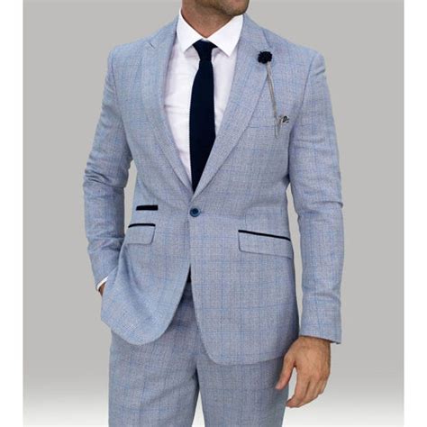 Blue Suits Blue Tweed Suits Leonard Silver