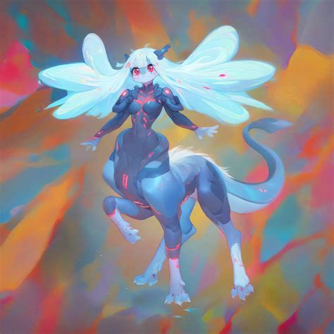 Cyberpunk Dragon Taur Girl By Goodman3 On Deviantart