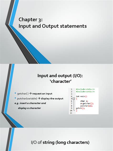 3 Inputandoutput Pdf Computer Data Computer Engineering