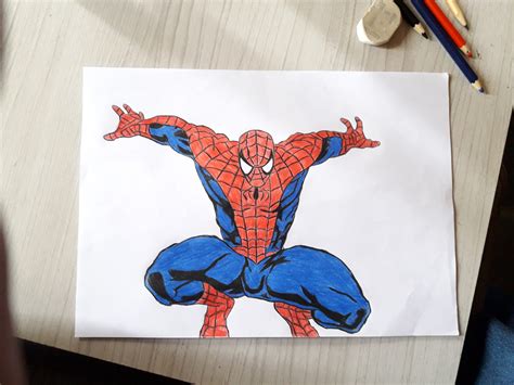Homem aranha Veja como desenhá lo passo a passo fácil