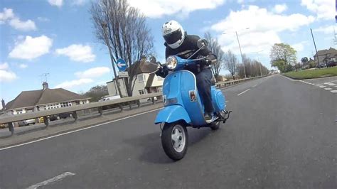 Blue Vespa T5