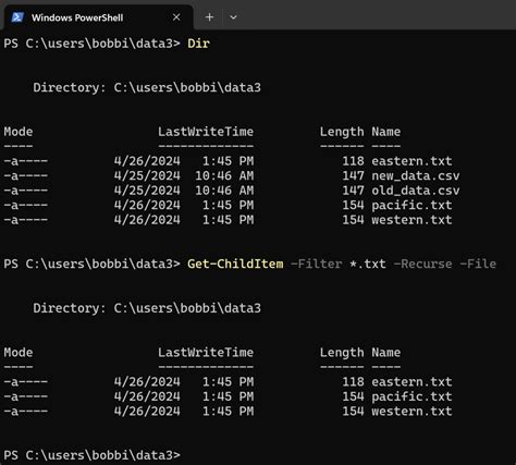 Powershell How To Find All Files With Specific Extension Collecting