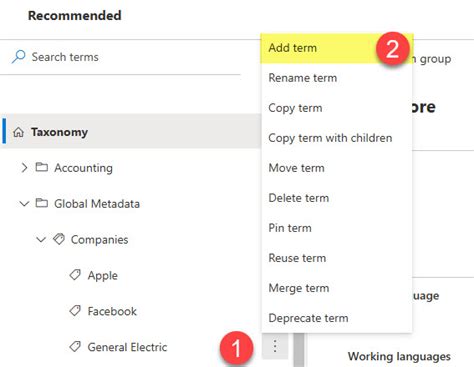 How To Create Term Hierarchies In Sharepoint Term Store Sharepoint Maven