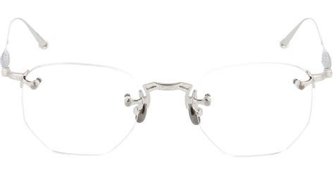 Matsuda M3104 Glasses In White Lyst