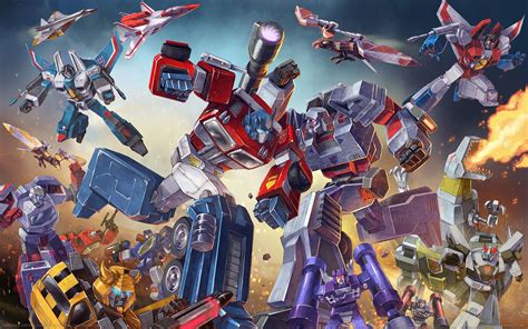 Transformers G1 Optimus Prime Bumblebee Megatron Battle 2k